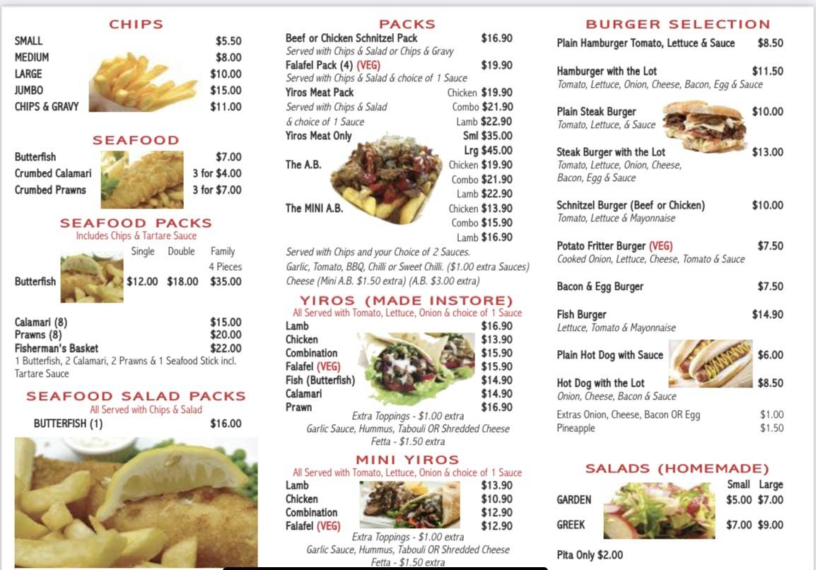 Menu at Yiros On Henley restaurant, Brooklyn Park