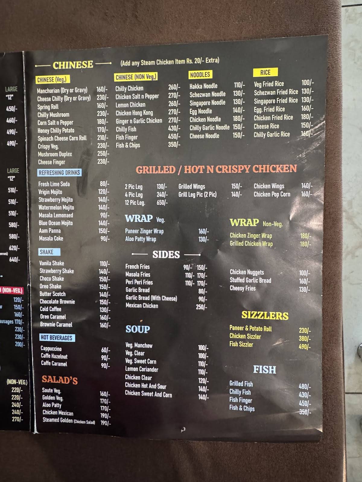 Menu at Yummy Kitchen, Adampur, Oppsite To Miglani Hospital Jalandhar