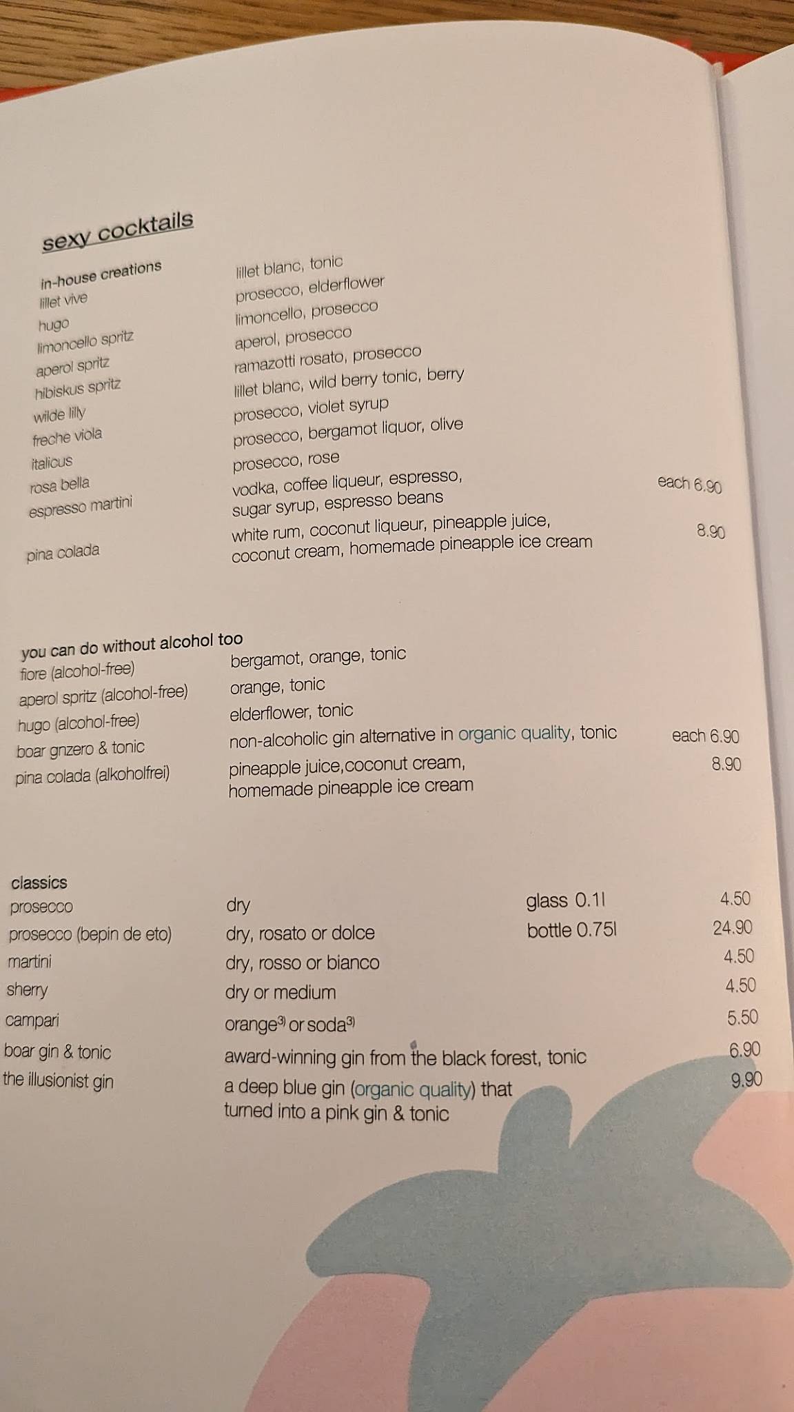 Speisekarte von pomodorino restaurant, Weiden in der Oberpfalz
