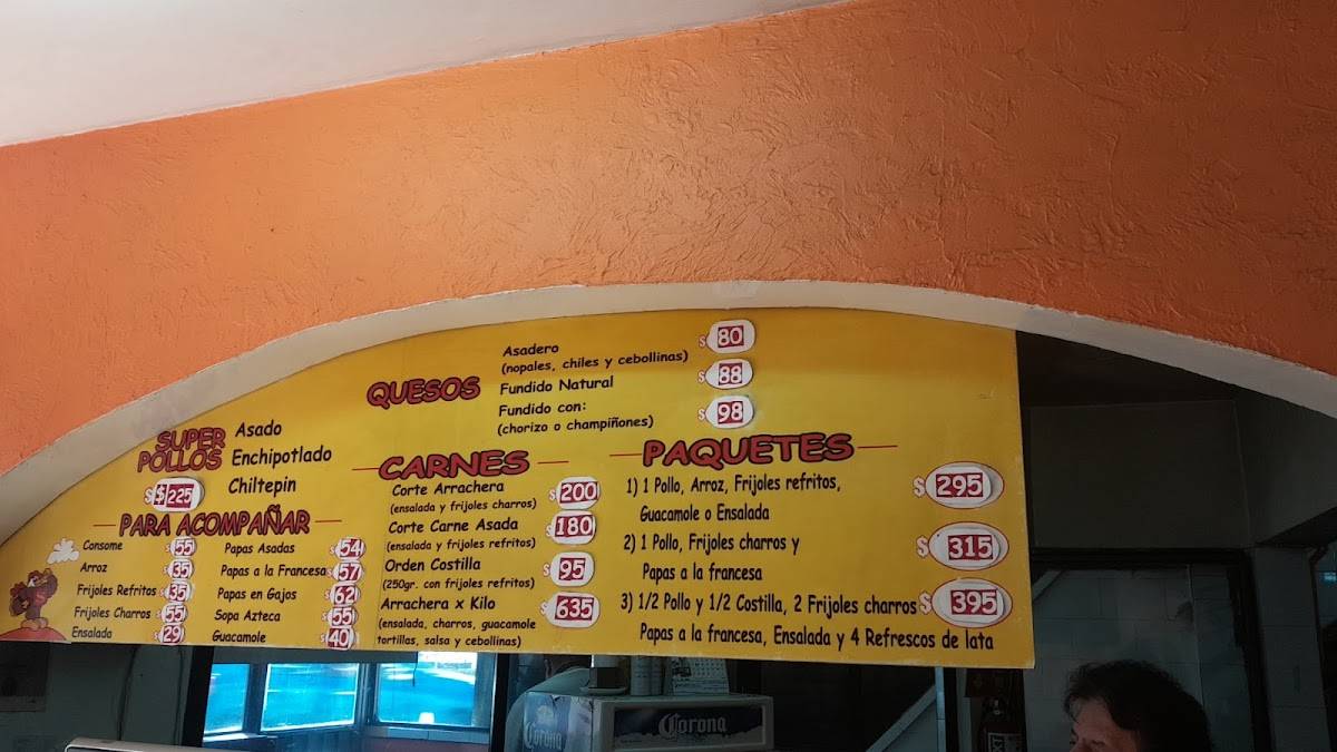 Carta Del Restaurante Super Pollos Xalapa Enríquez Av Rafael Murillo