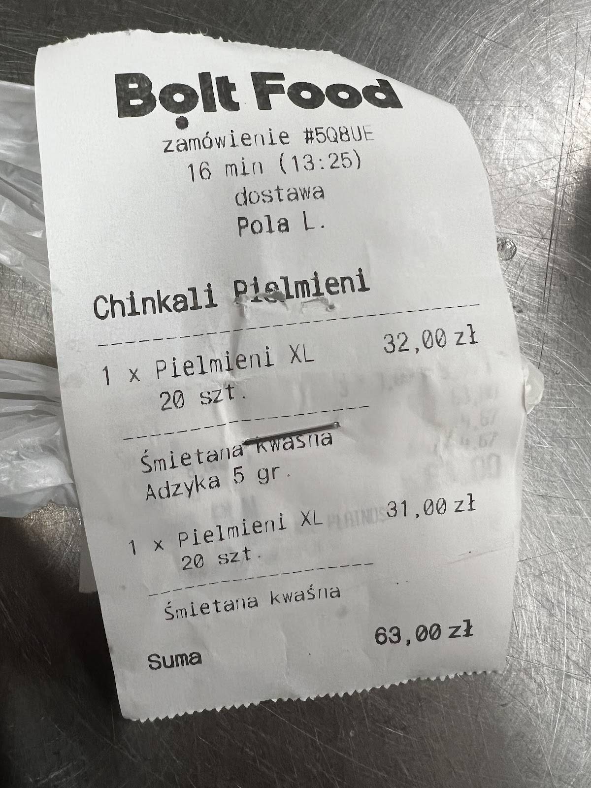 Menu at 1588 Bistro Wrzeszcz restaurant, Gdańsk