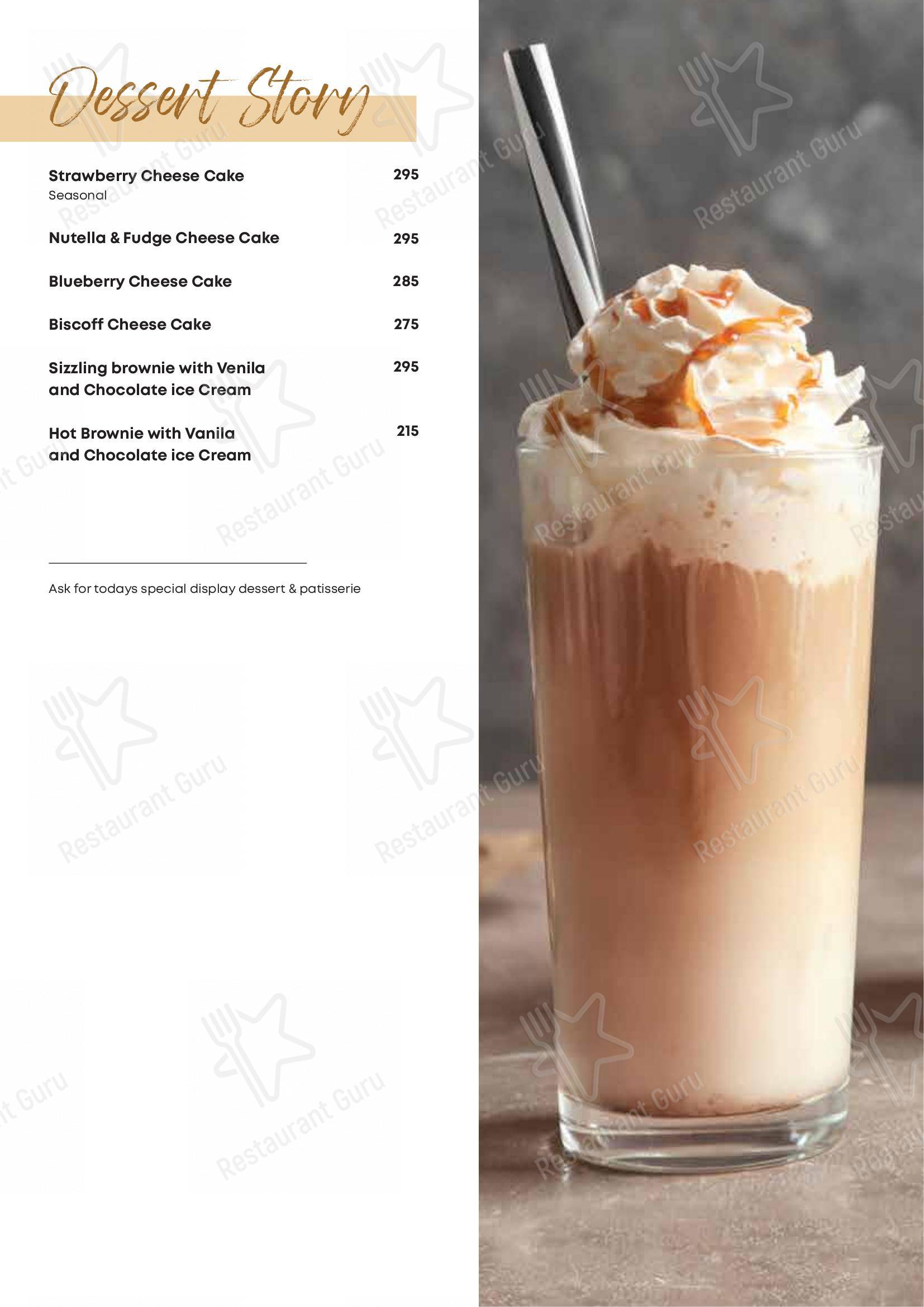 Menu at 3 Story Modern Resto & Café, Surat