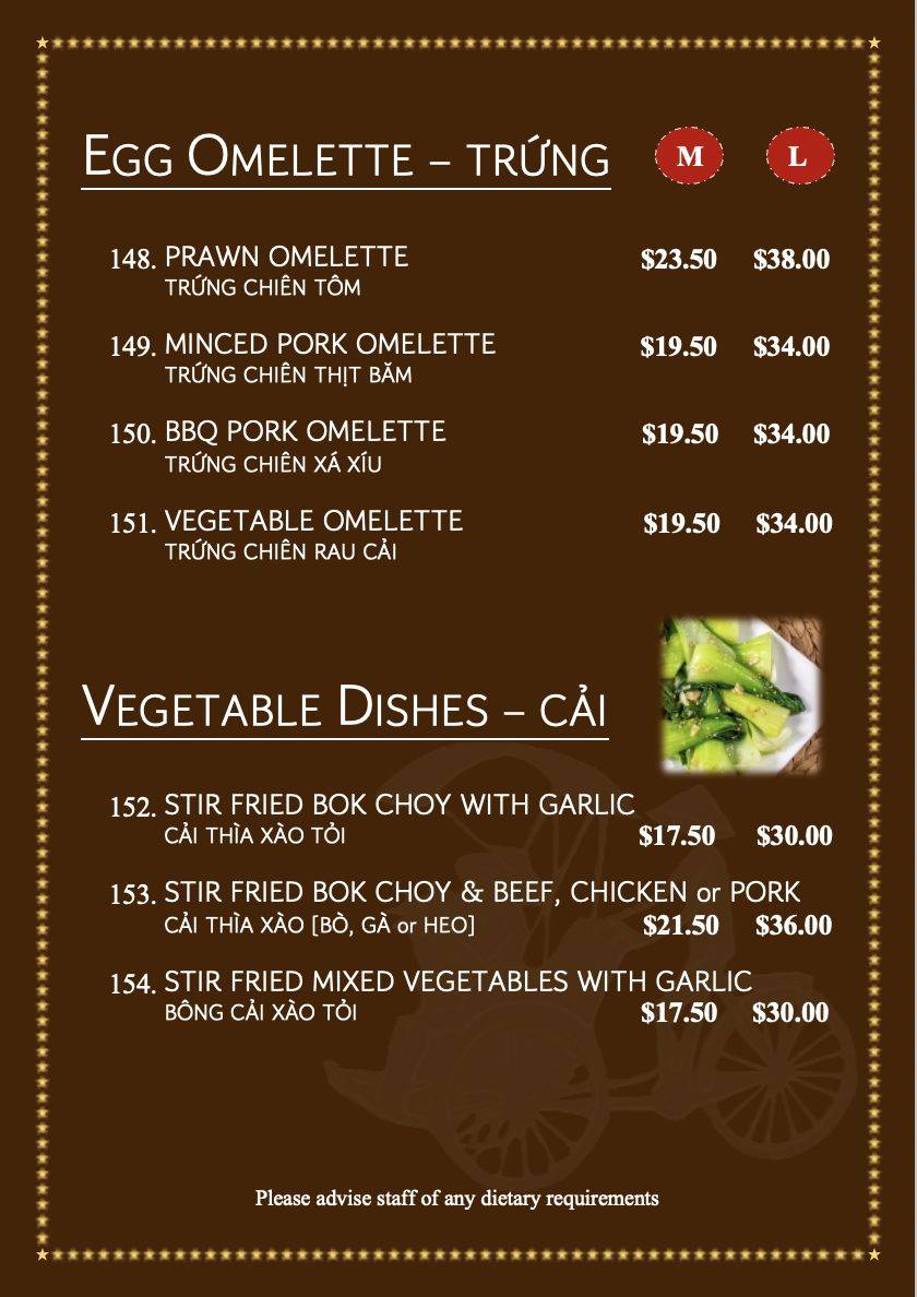 Menu at 5 Star restaurant, Christchurch, 250 Clyde Rd