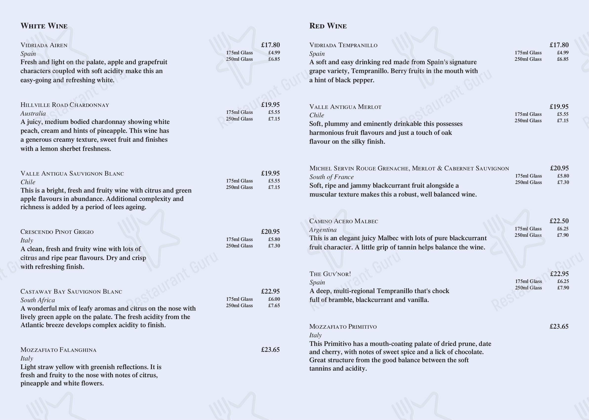 Menu at 51 Mill Lane Bar Kitchen Garden, Liverpool
