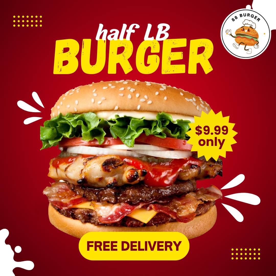 Carta del pub y bar 88 Burger, West Babylon