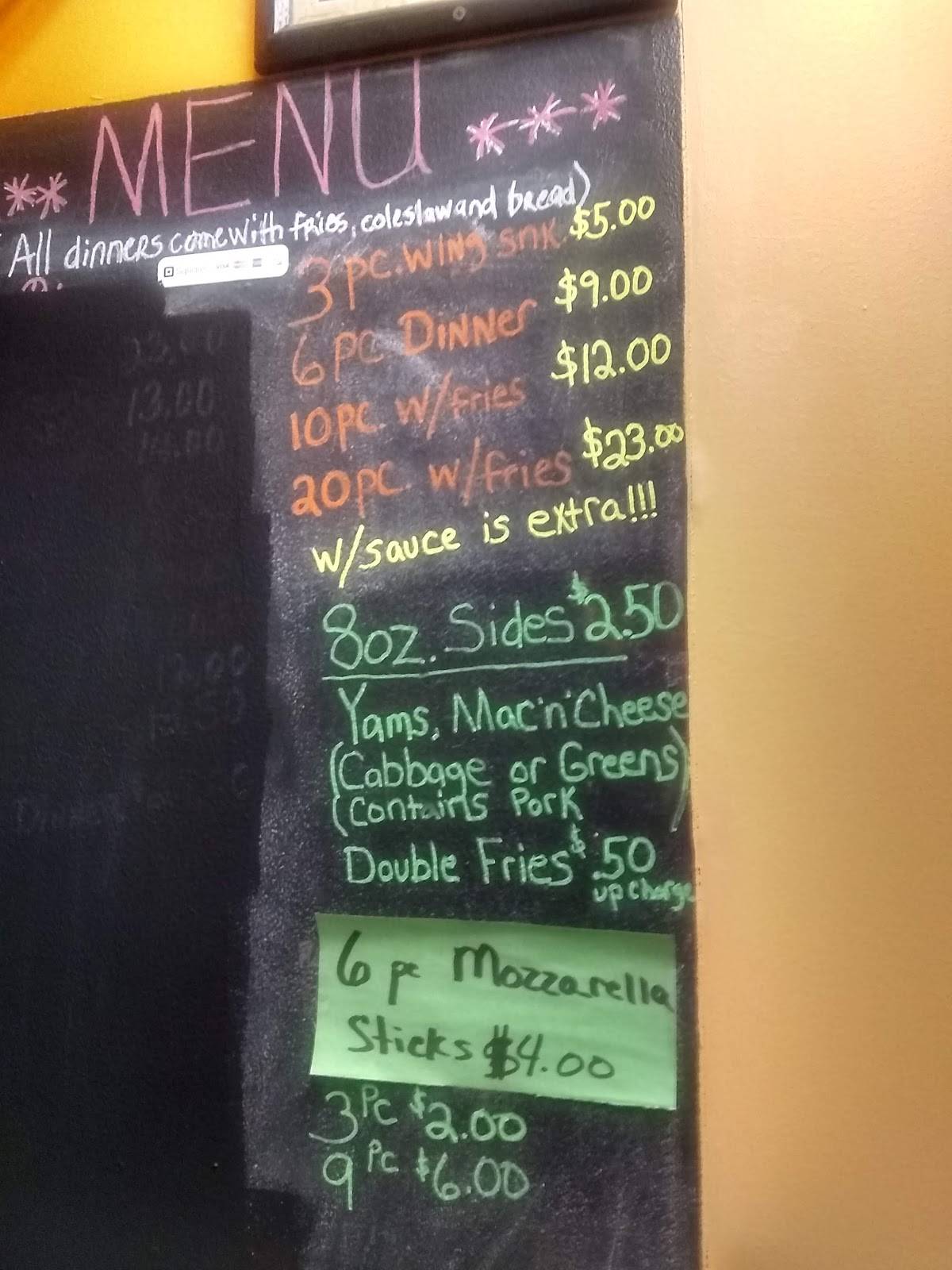 Menu at A Taste Above restaurant, Maple Heights