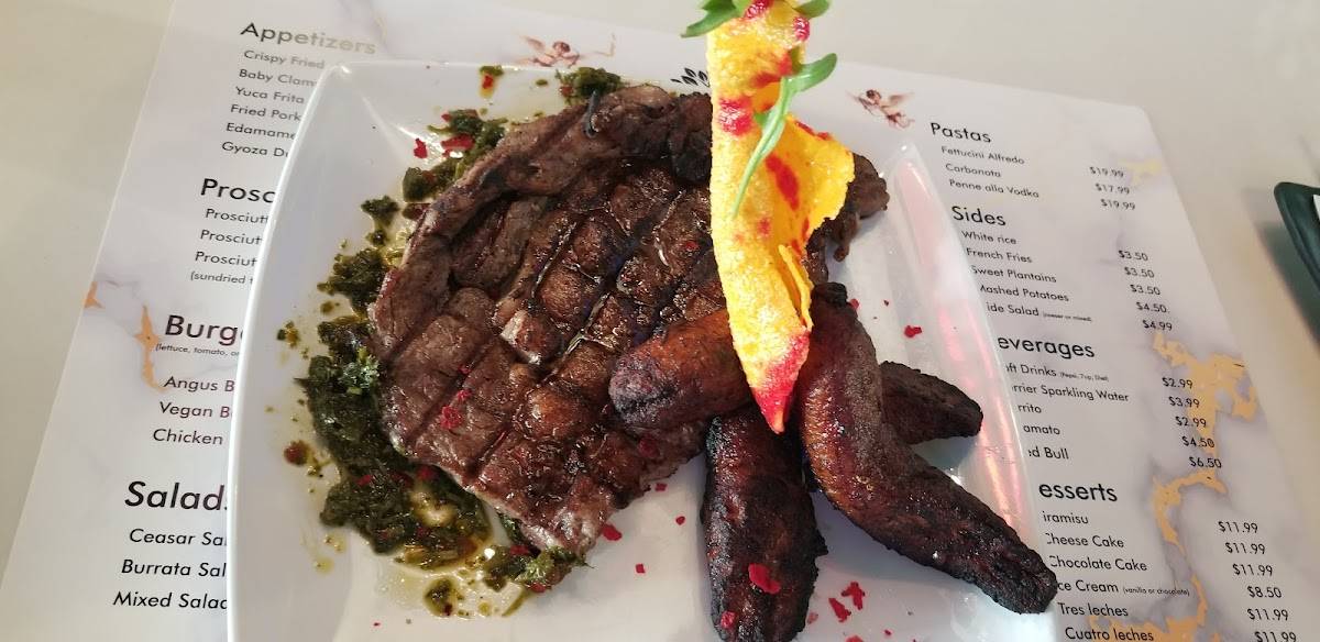 Menu at Adan & Eva restaurant, Medley