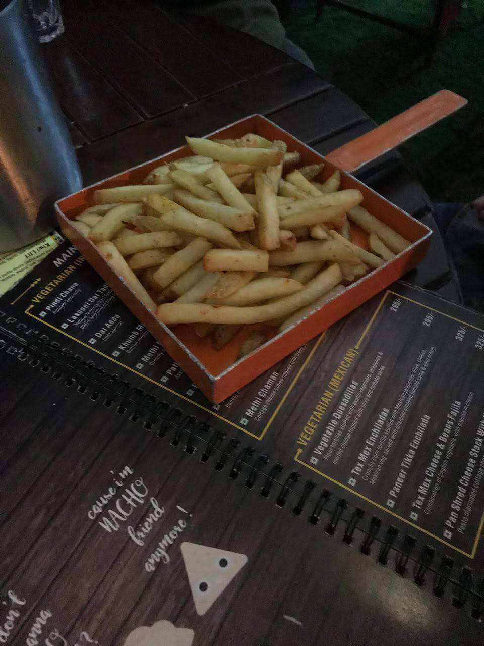 Menu at Adda, Dera Bassi