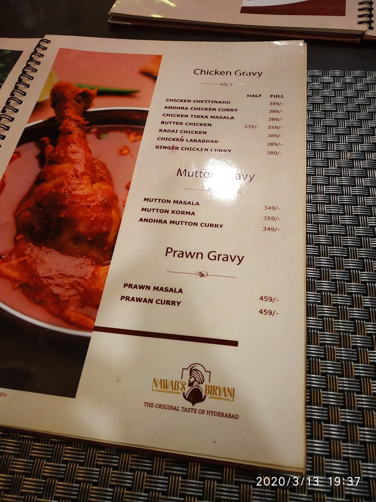 Menu at Al Nawab Restaurant And Cafe, Noida
