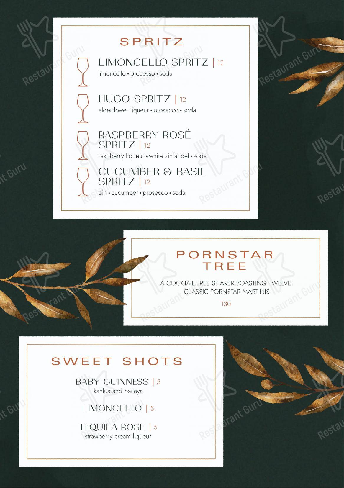 Menu at Albert’s Didsbury Restaurant & Bar, Manchester