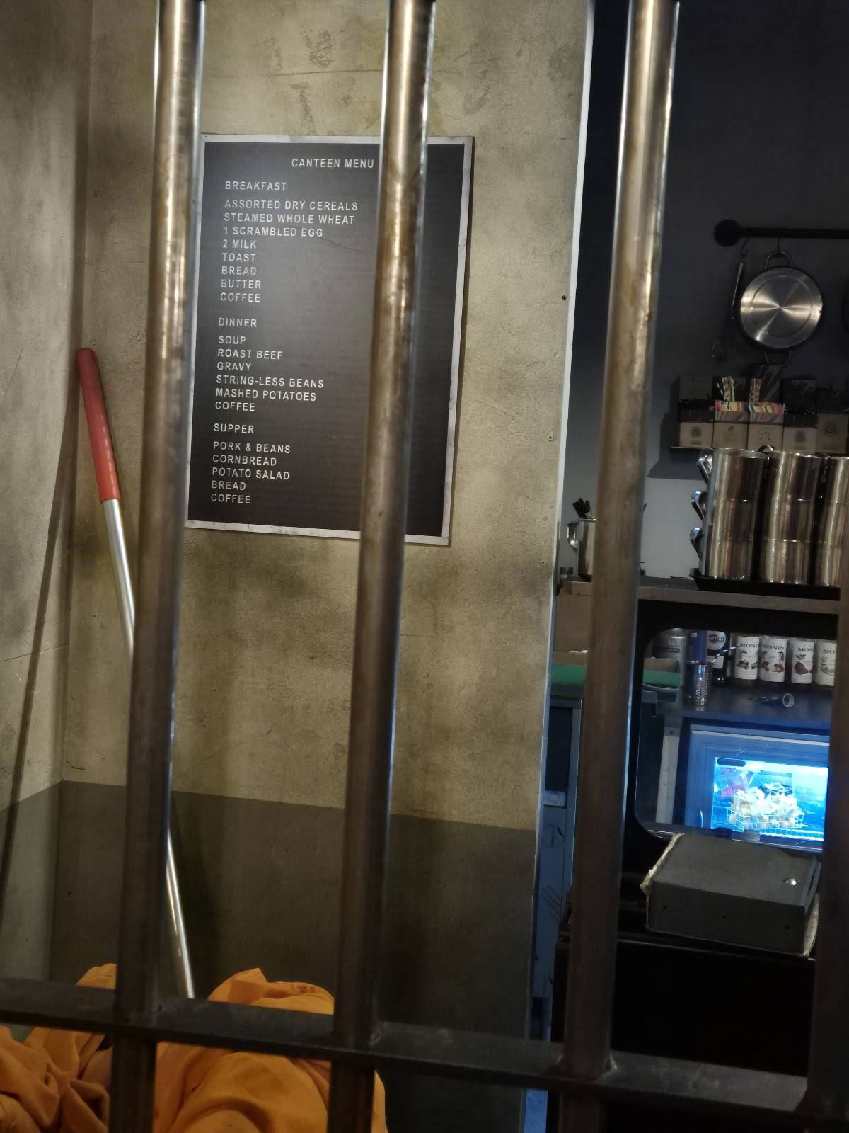 Menu at Alcotraz London pub & bar, London