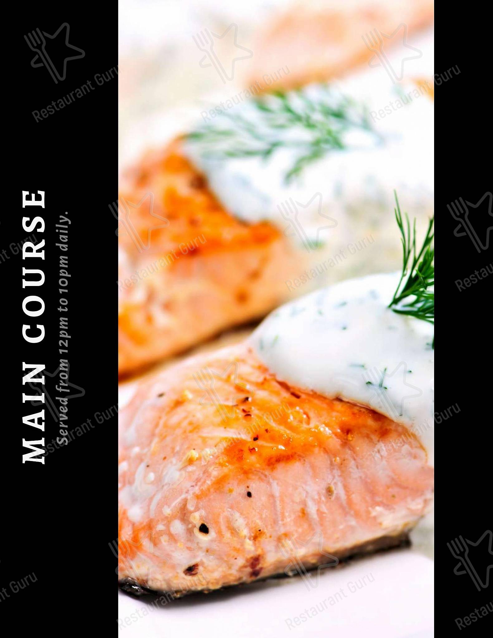 Menu at Aloe Lifestyle Hotel restaurant, Eshowe