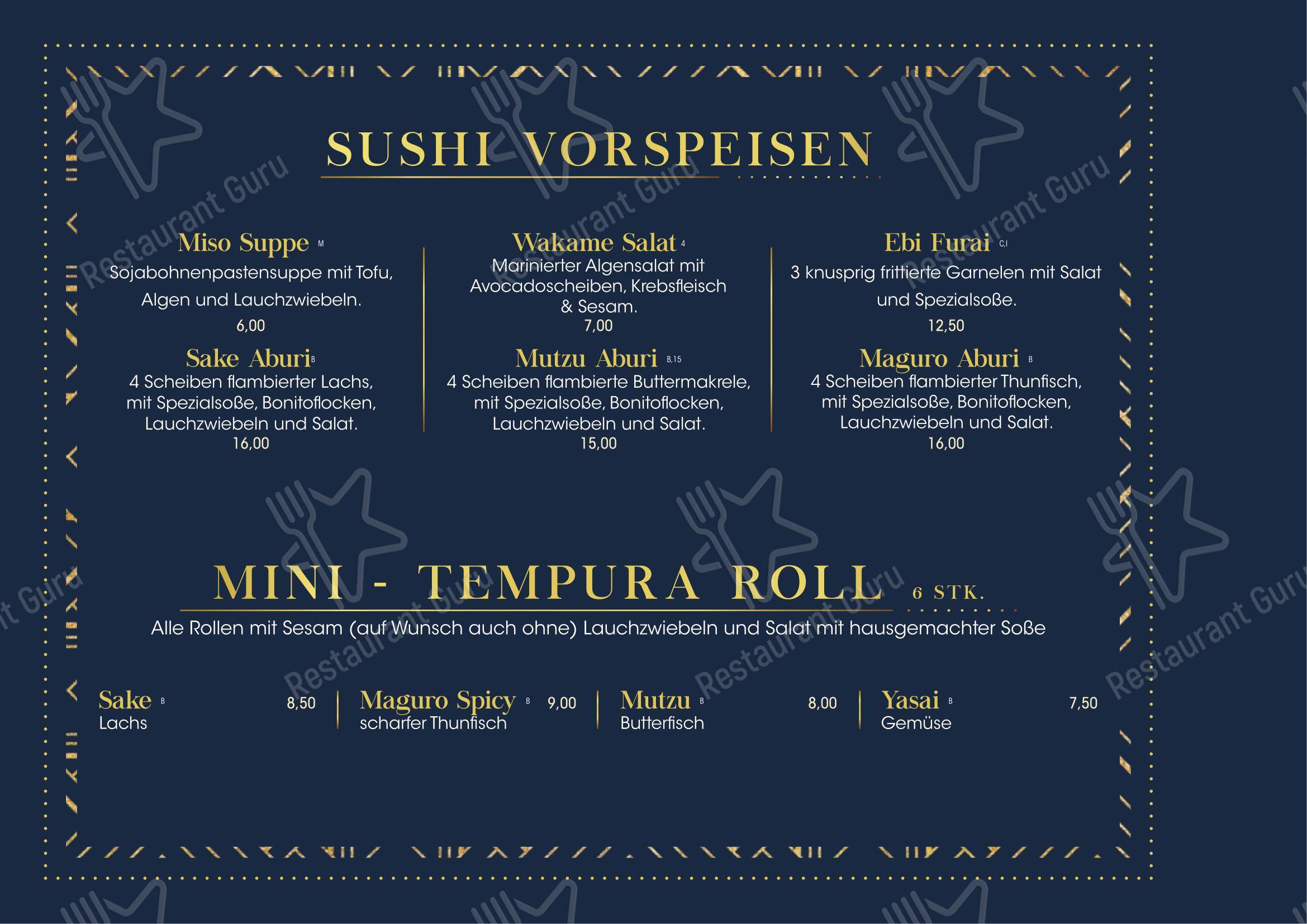 Speisekarte von Amanoi by H&T restaurant, Wildau