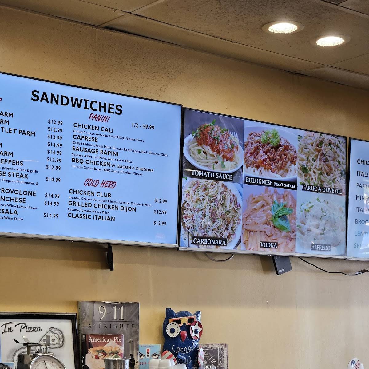 Menu at American Pie Pizzeria - Bridgehampton, Bridgehampton, Montauk Hwy