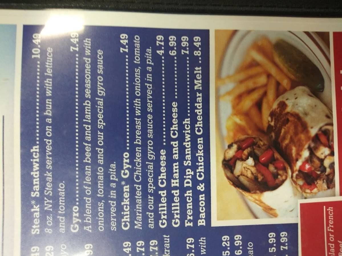 Menu at American Table Family Restaurant, Lambertville