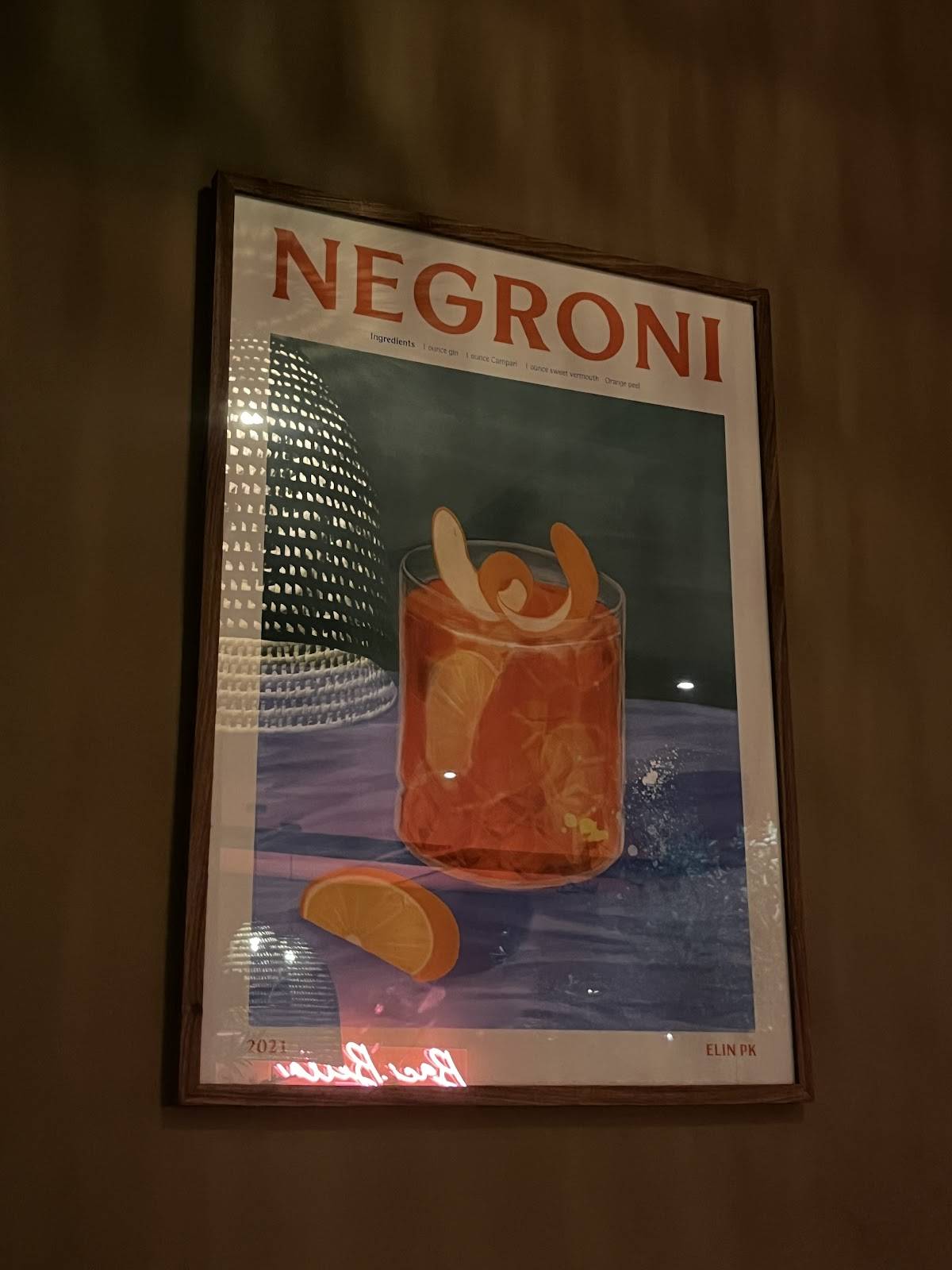 Menu at Ariel Modern Italian restaurant, Cape Town