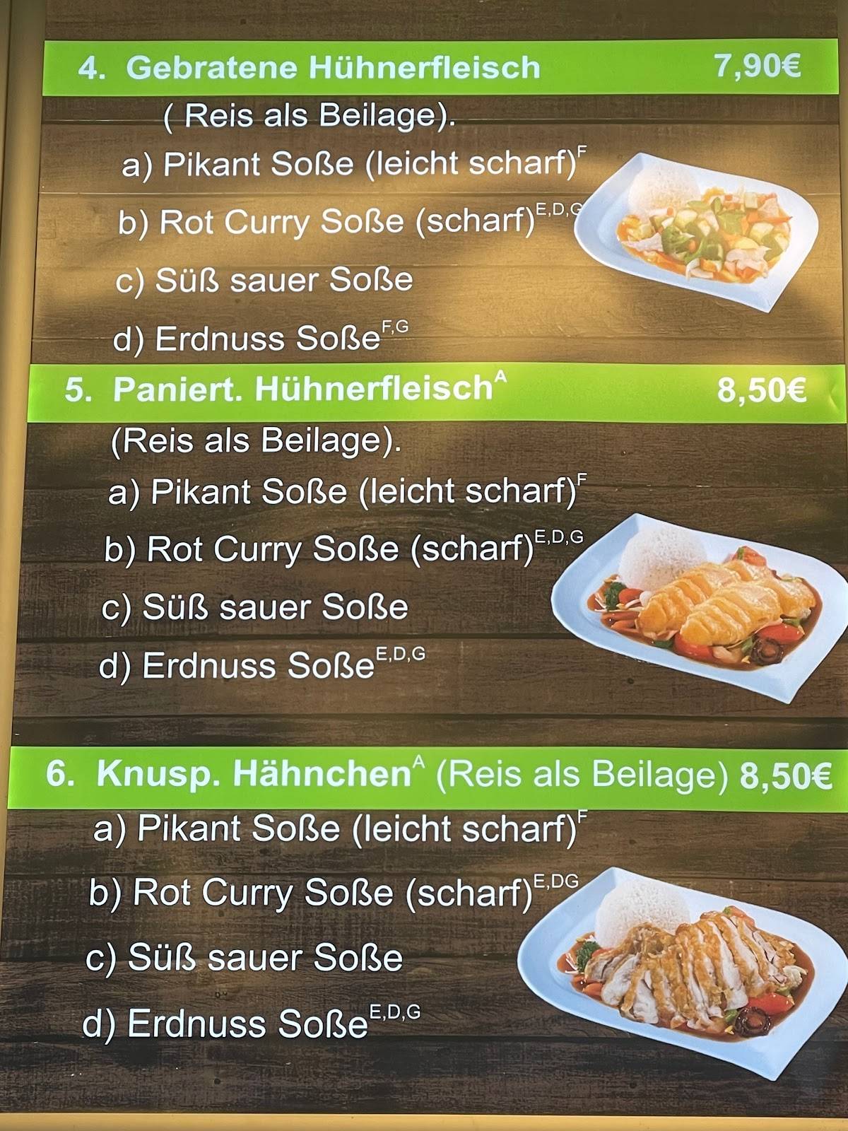 Speisekarte von Asia Bowl Duisburg restaurant, Duisburg
