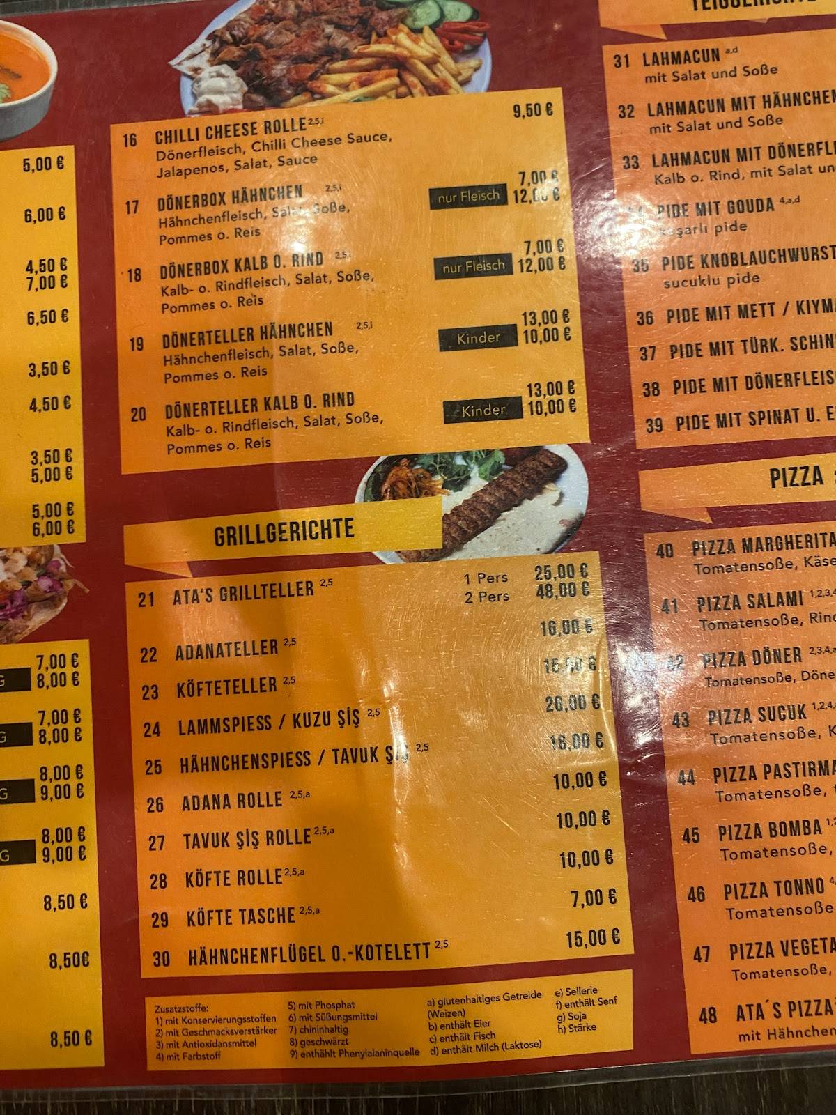 Wunderbar Atas Kebab House Halal Bild
