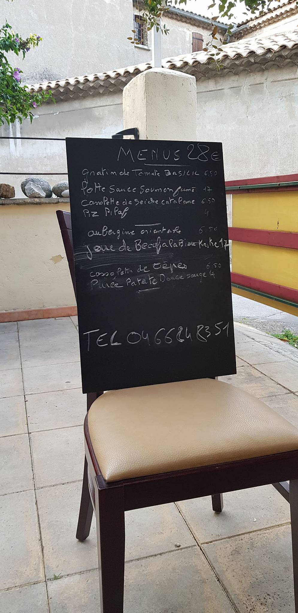 Menu au Auberge d'Auzon restaurant, Allègre-les-Fumades