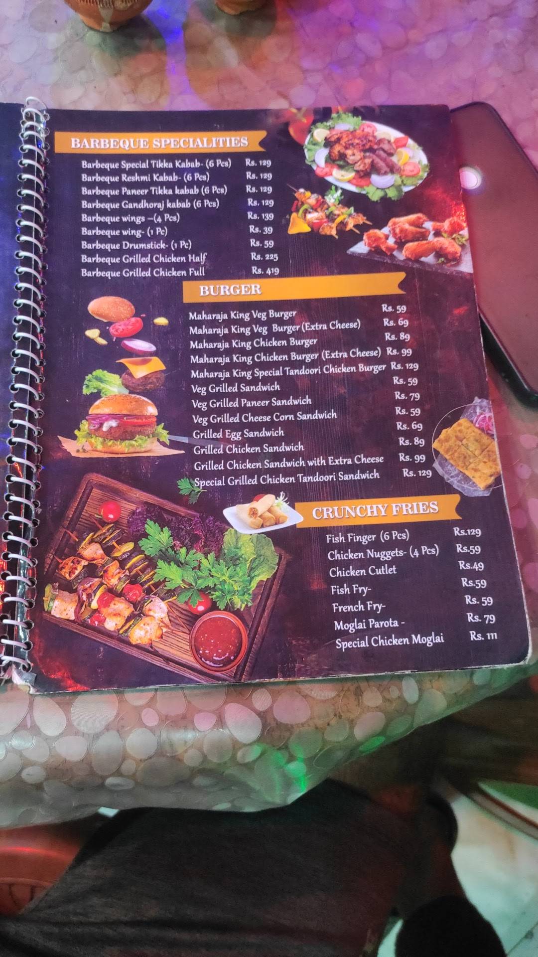Menu at BARBEQUE JUNCTION, Kolkata