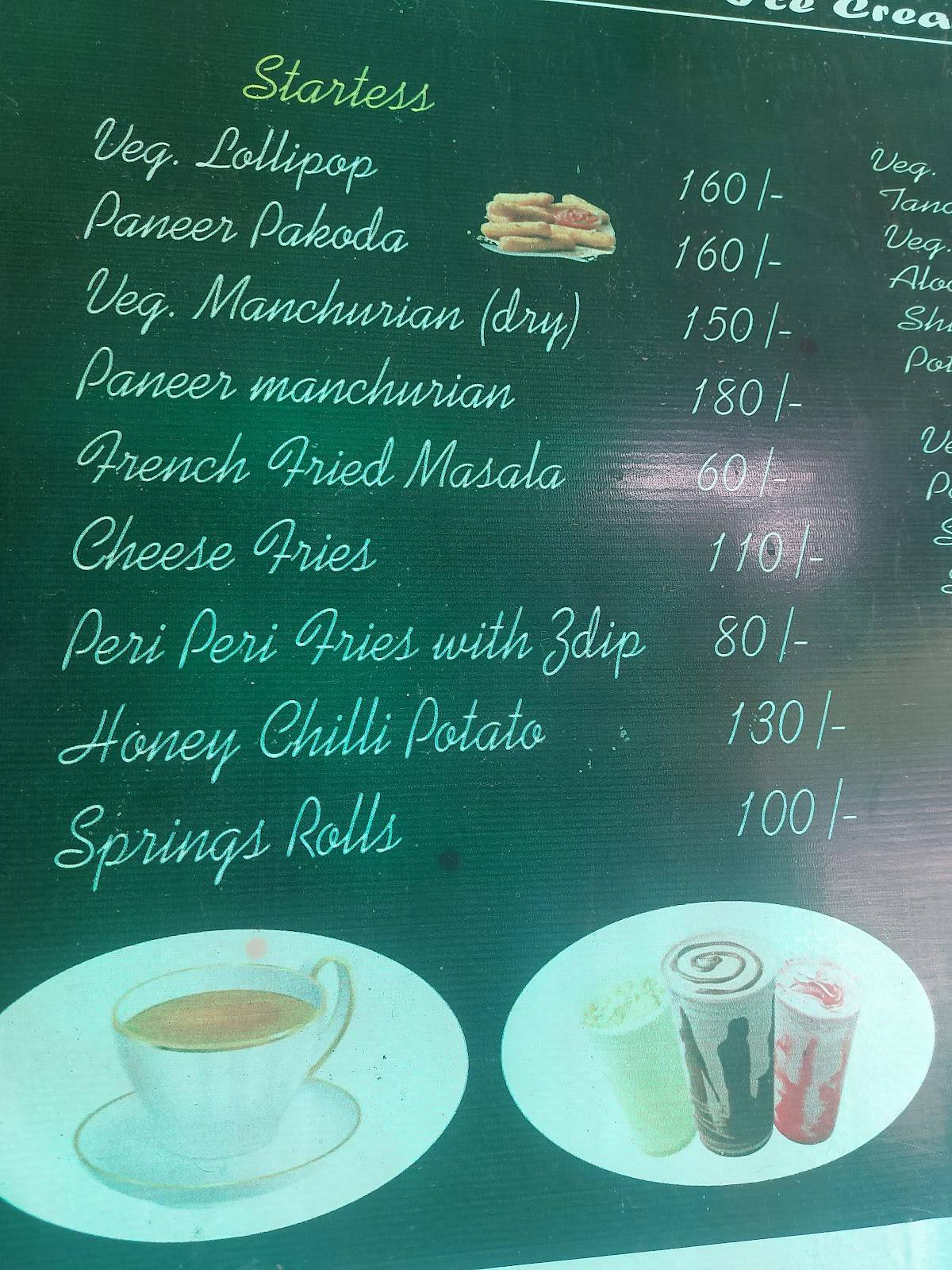 Menu at BHUKKAD CAFE, Kota