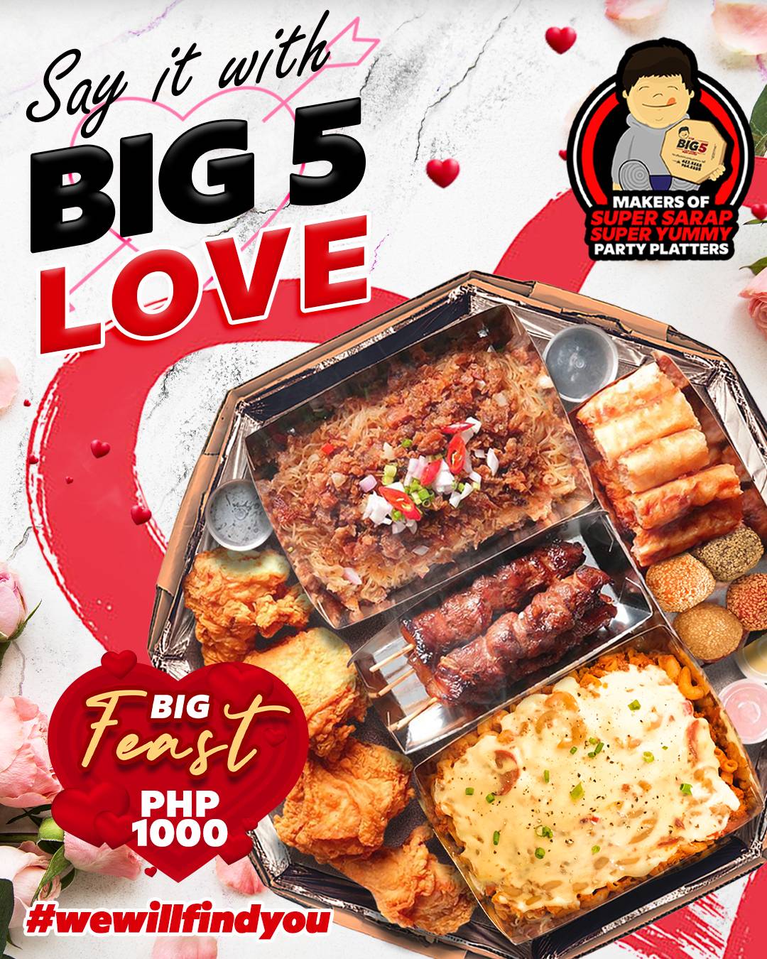 Menu at BIG 5 restaurant, Makati