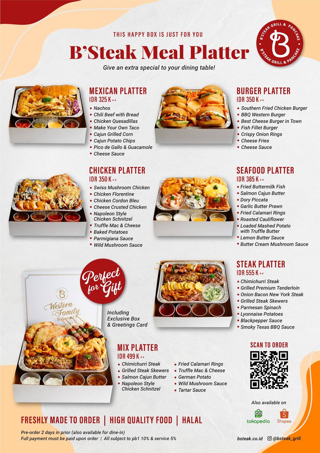 Menu at B'Steak Grill & Pancake Sedayu City Kelapa Gading restaurant ...