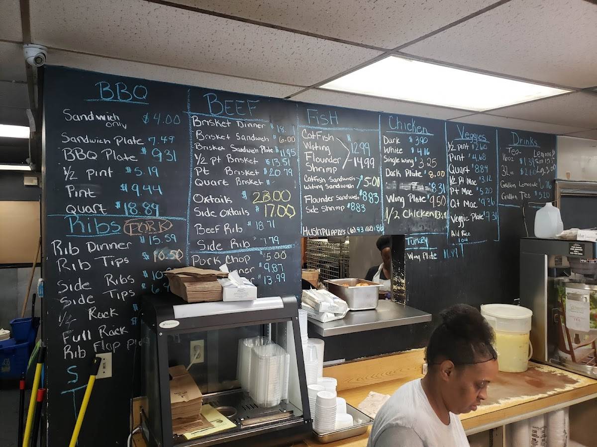 Menu at Backyard BBQ Pit, Durham, NC-55