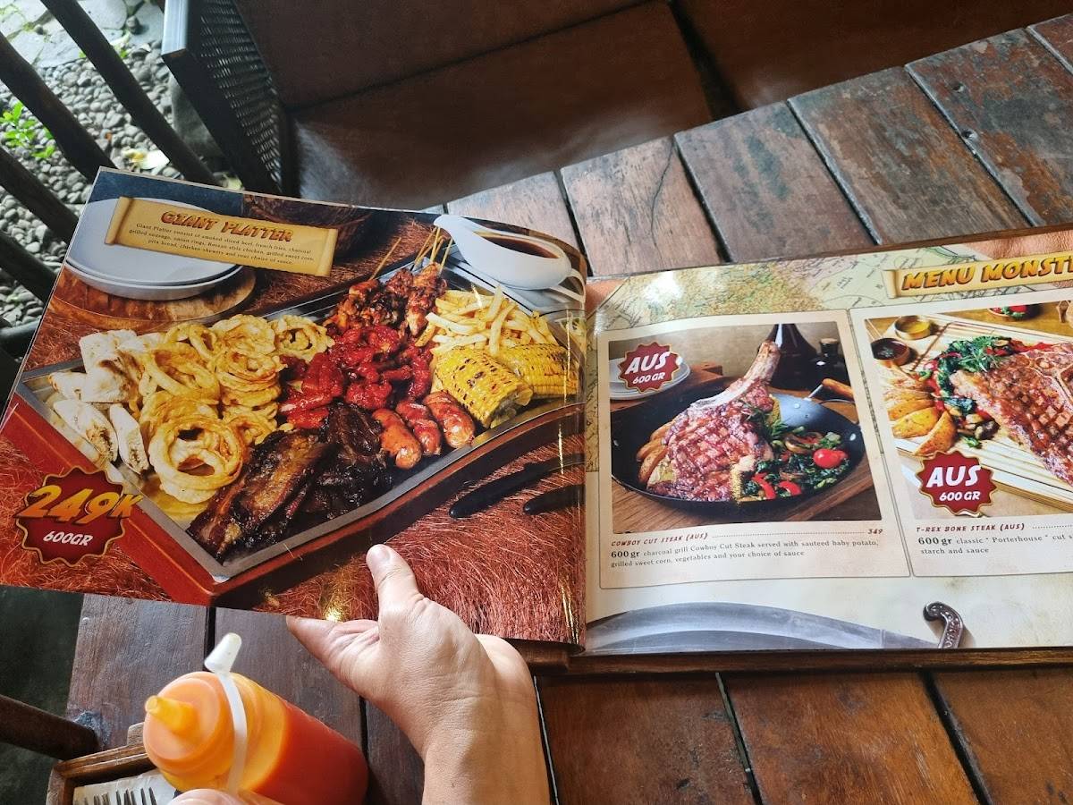 Menu at Karnivor Restaurant, Bandung