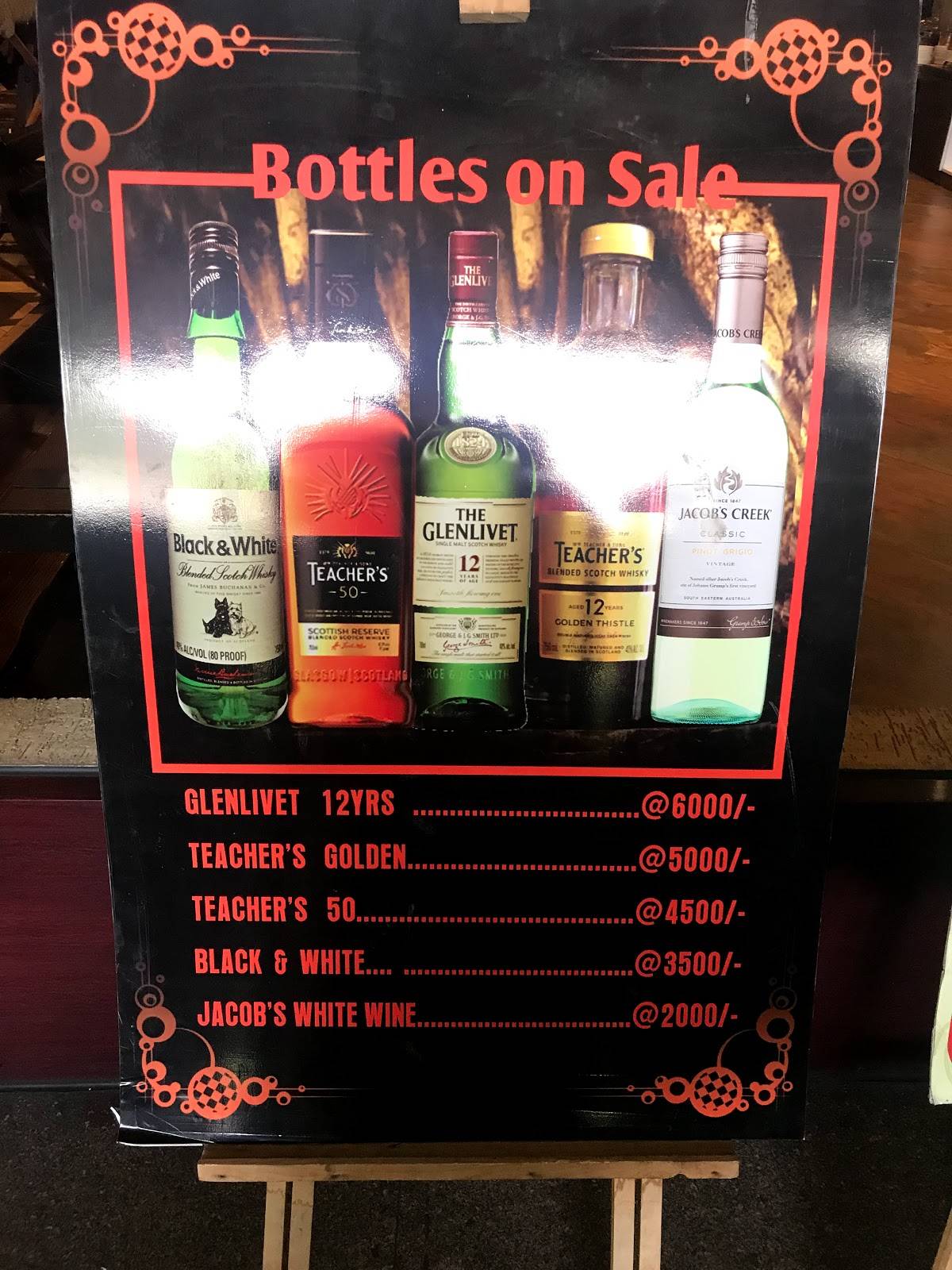Menu at Bar-Be-Cue Village, Ghaziabad
