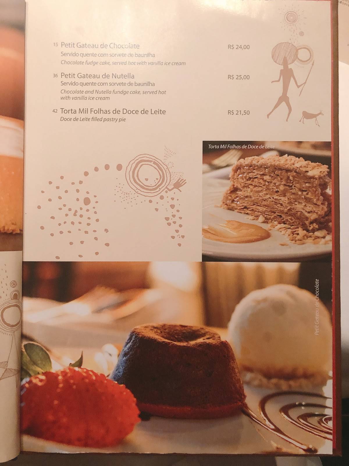 Menu em Barbacoa Itaim, São Paulo, Doutor Renato Paes de Barros