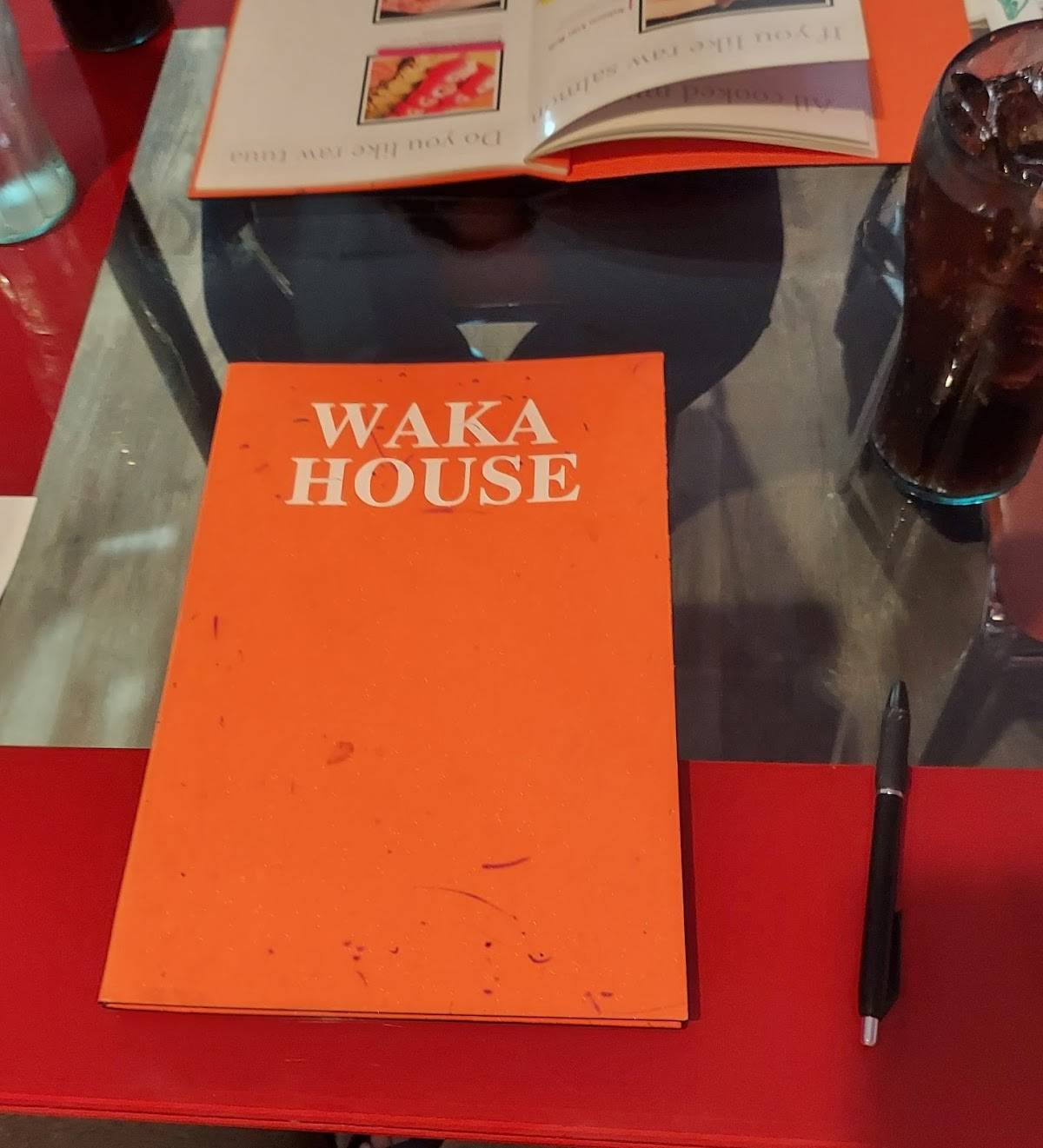 Menu at Waka House restaurant, Baton Rouge, S Sherwood Forest Blvd