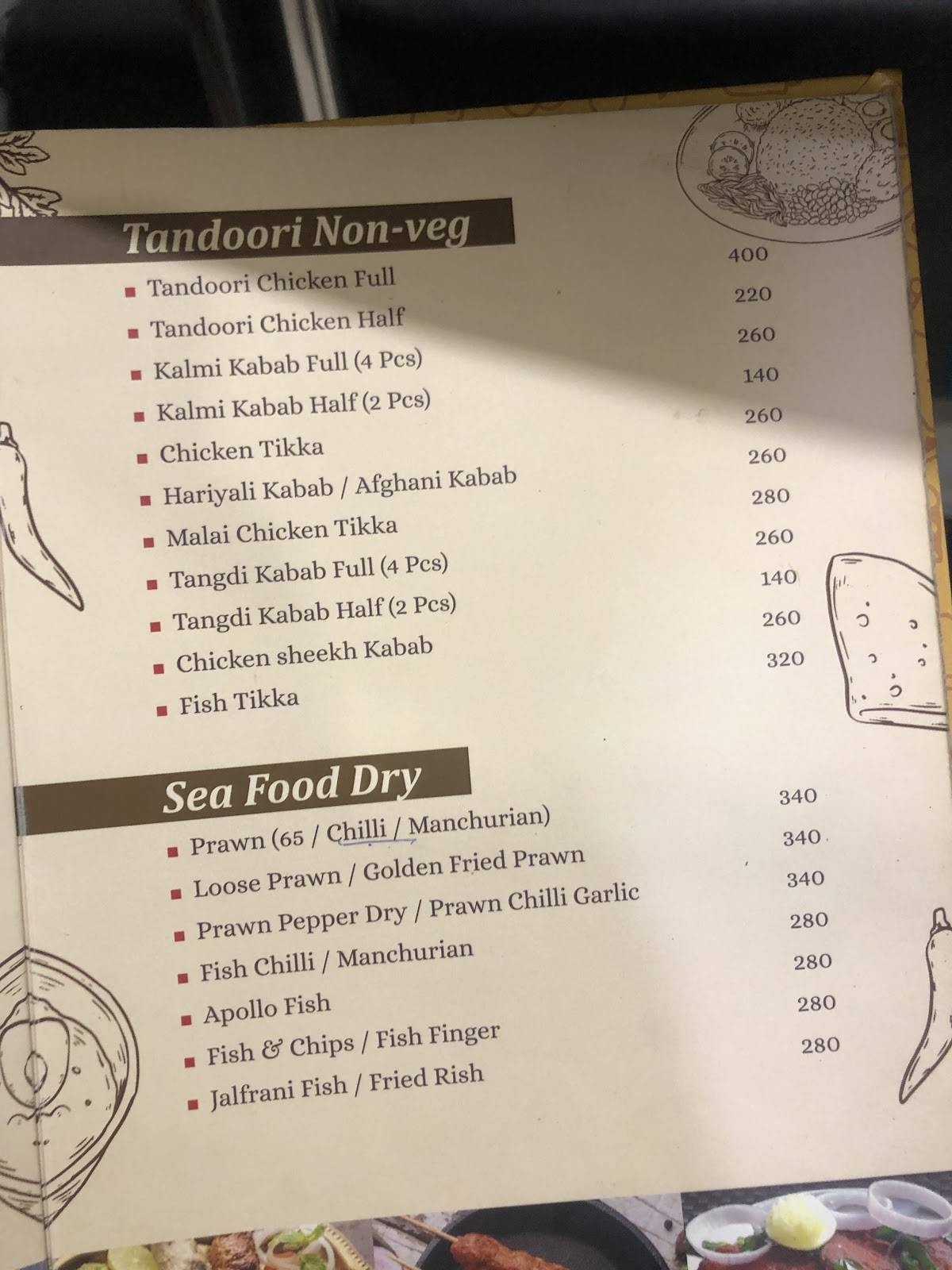 Menu at KAPITAL KITCHEN, Bengaluru, Ayyappa Nagar - Battarahalli Rd