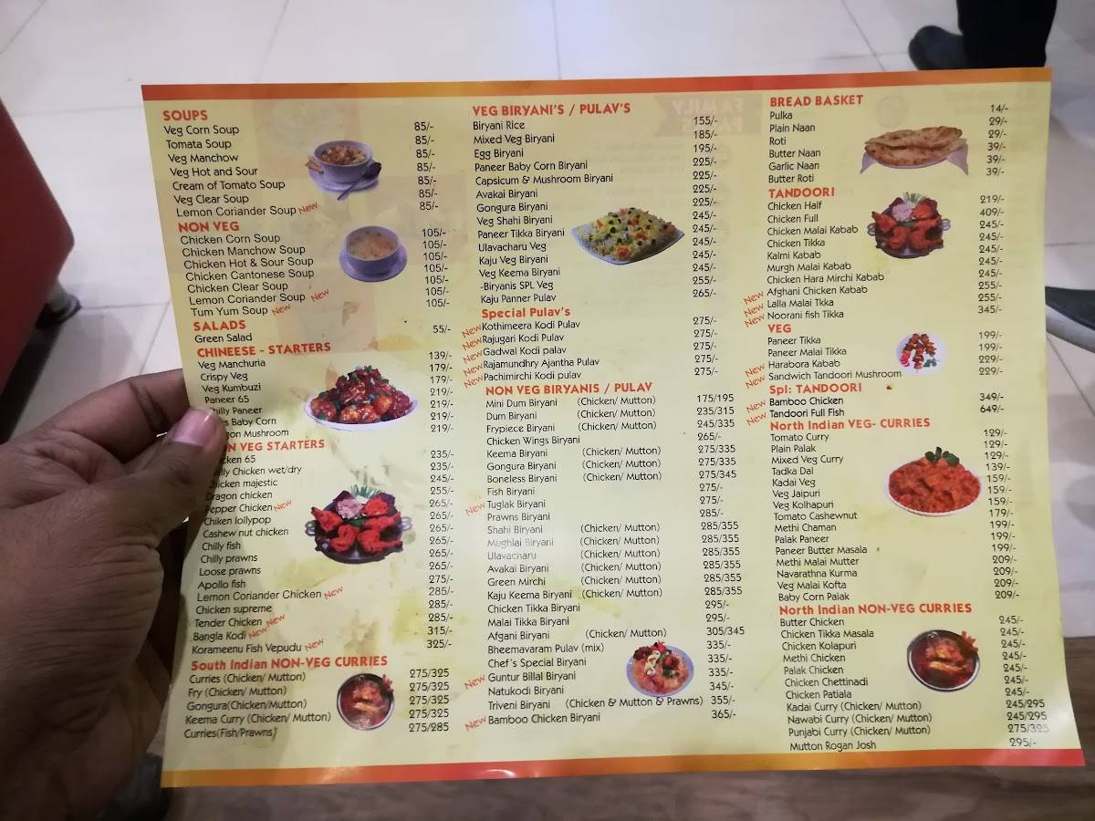 Menu at Biryanis And More - Gachibowli, Hyderabad, Near Biodiversity ...