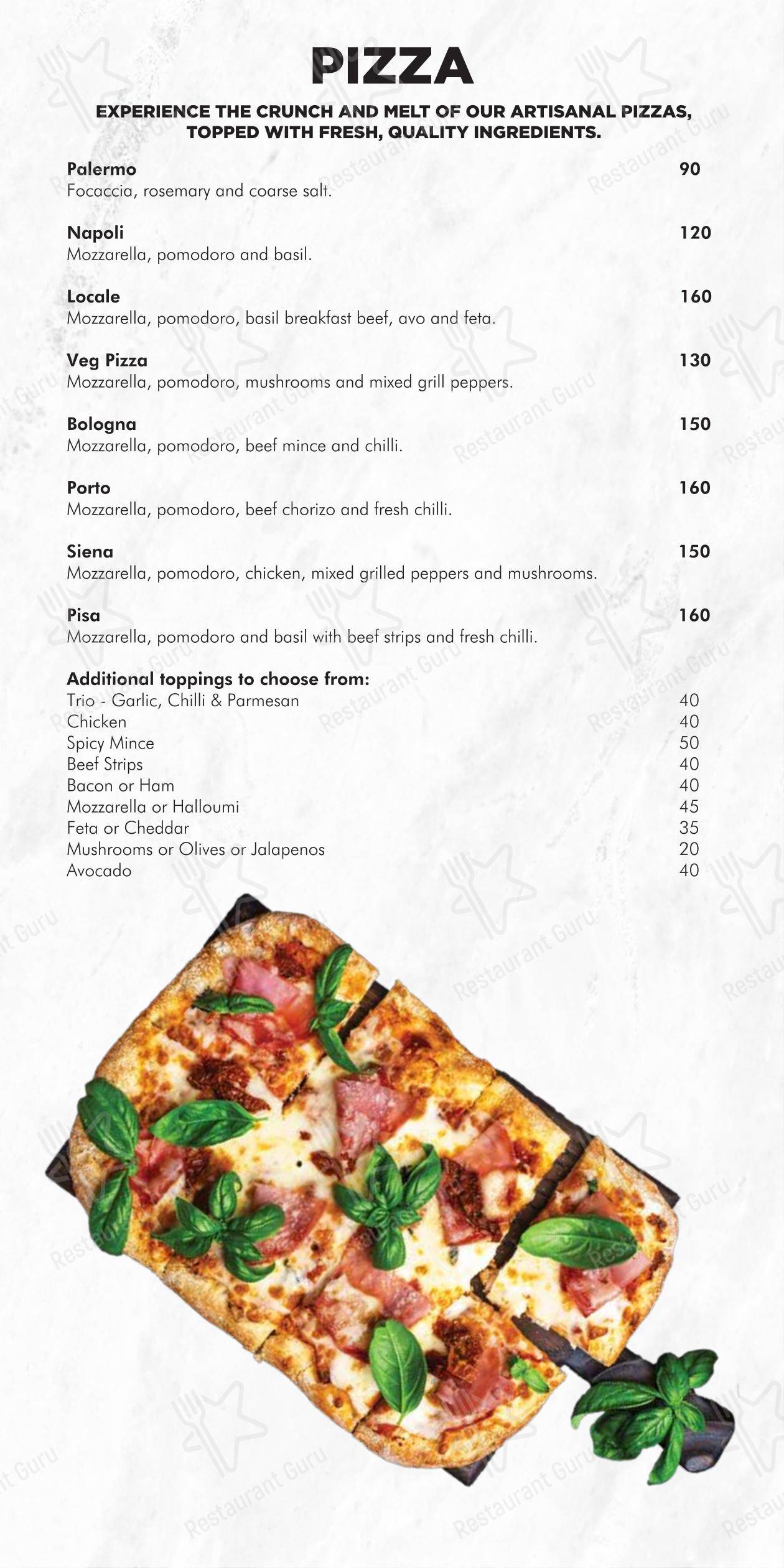 Menu at Black Lounge - Bistro & Cocktail Lounge pub & bar, Durban, 7 ...