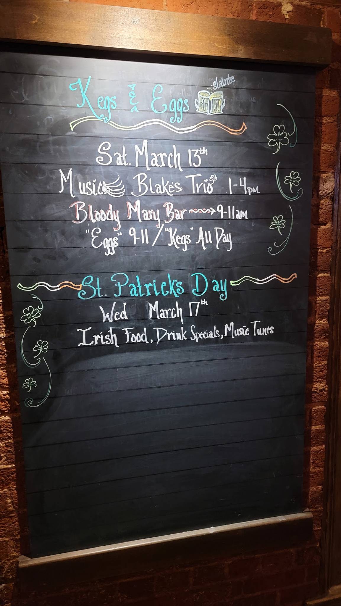 Menu at Blue Bird Inn restaurant, Lebanon