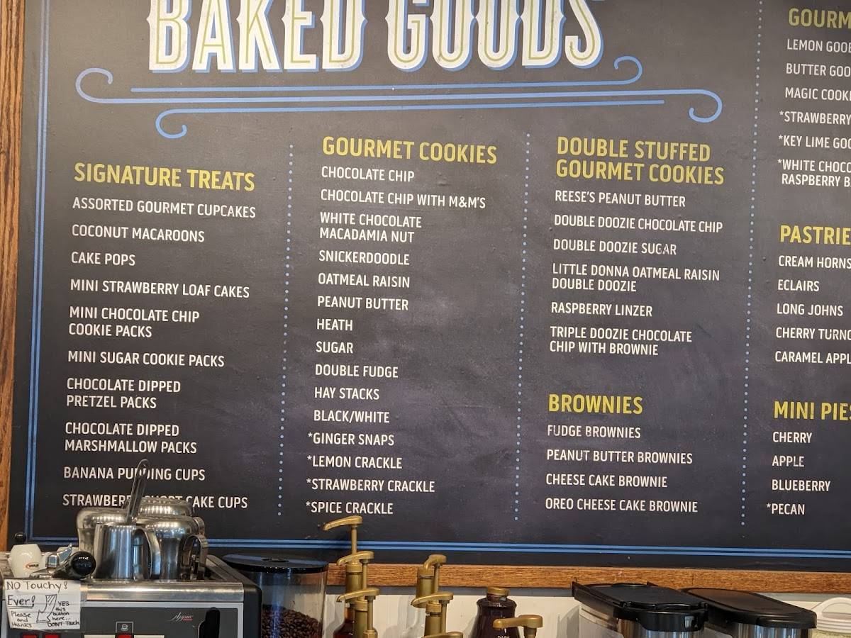 Menu at Blue Rooster Bake Shop & Eatery cafe, Lawrenceville