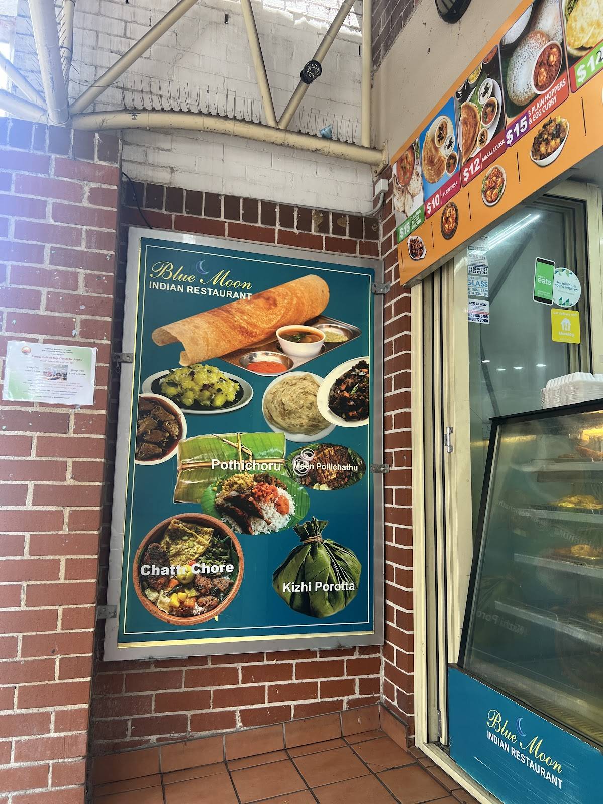 Menu at Bluemoon Supermarket and Restaurant, Homebush
