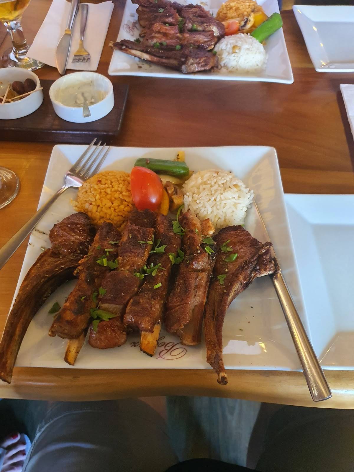 Menu at Bogaz Turkish Restaurant, Rayleigh