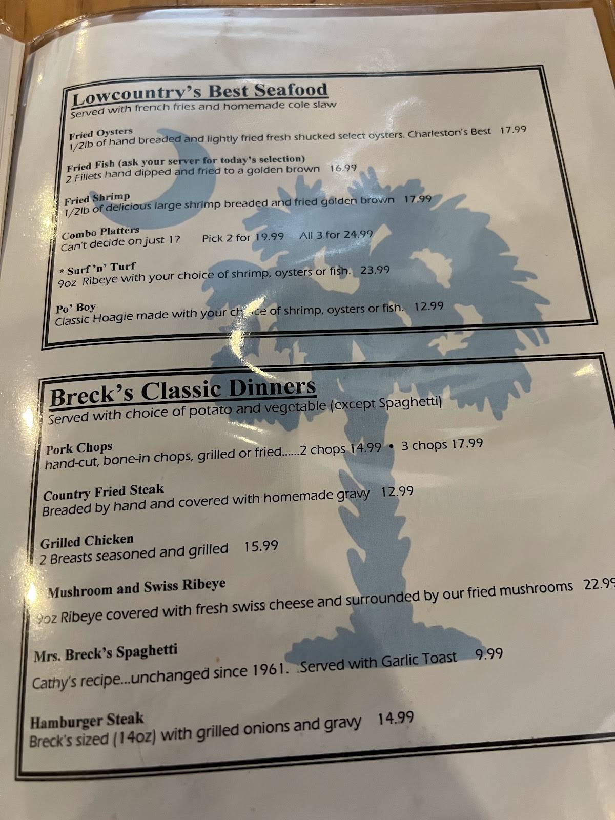 Menu at Chill N Grill Station steakhouse, Moncks Corner