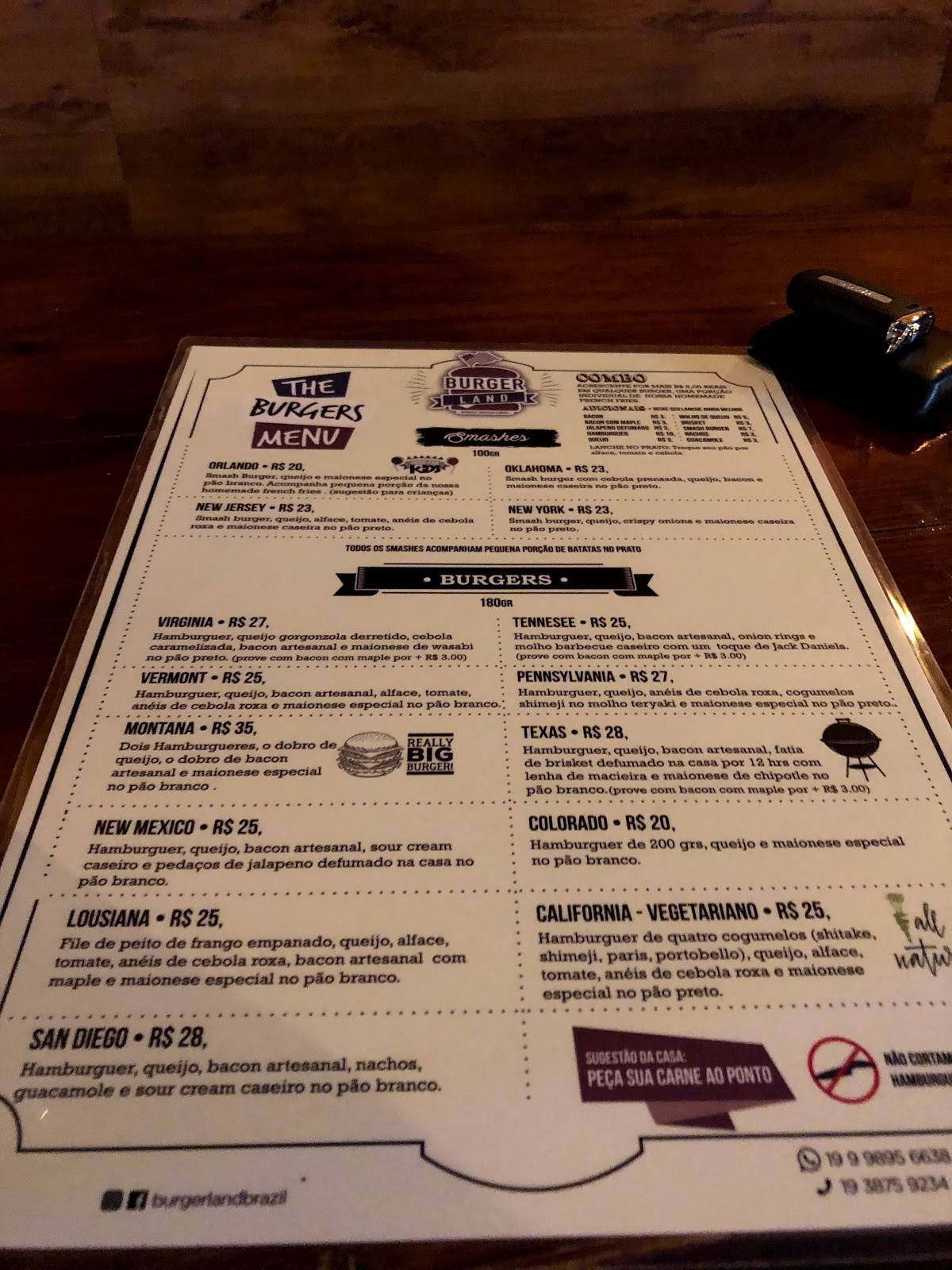 Menu at BURGER LAND, Bhind