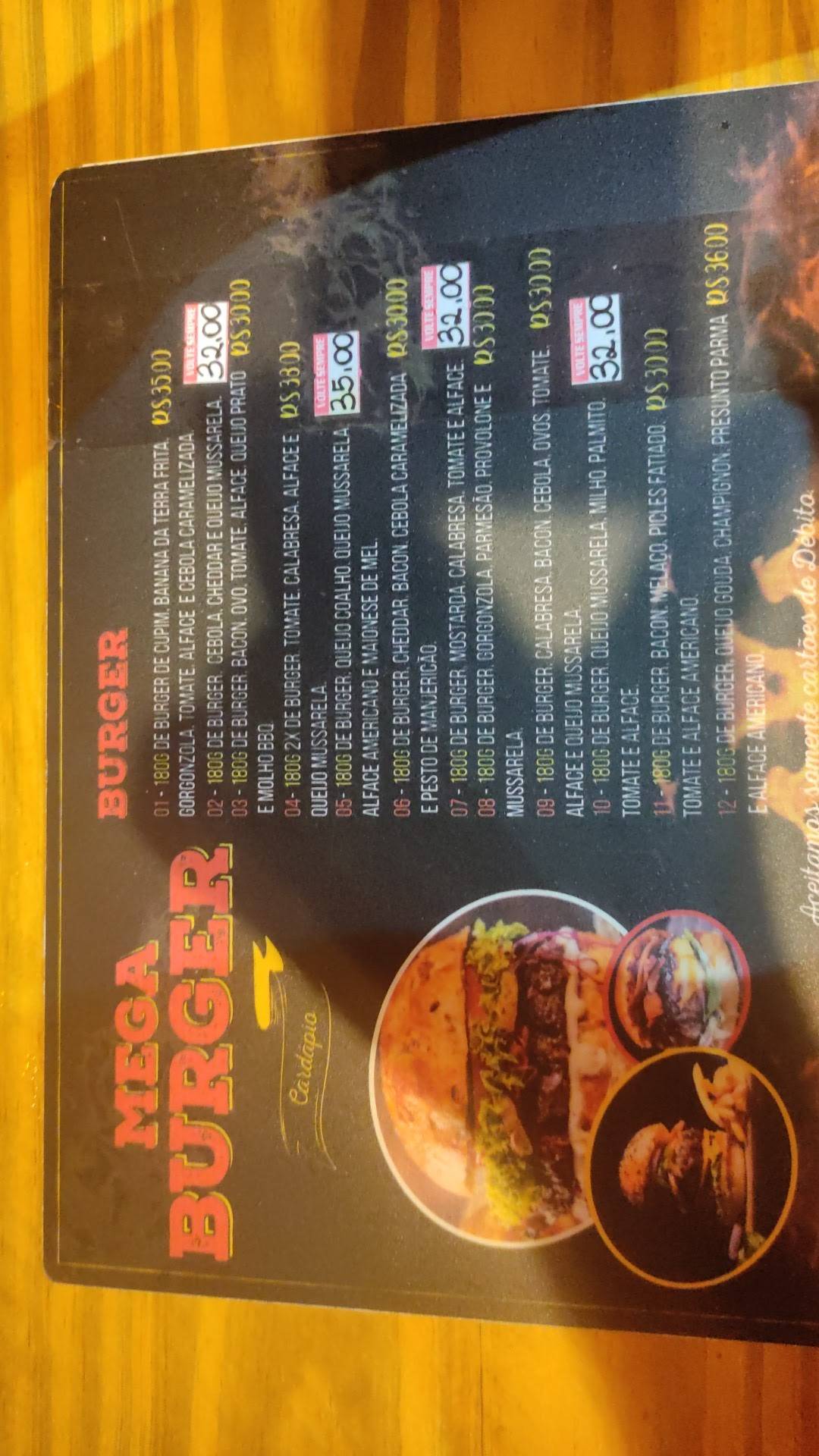 Menu em Burger house restaurante, Brasil, Av. José Melo Pirajá