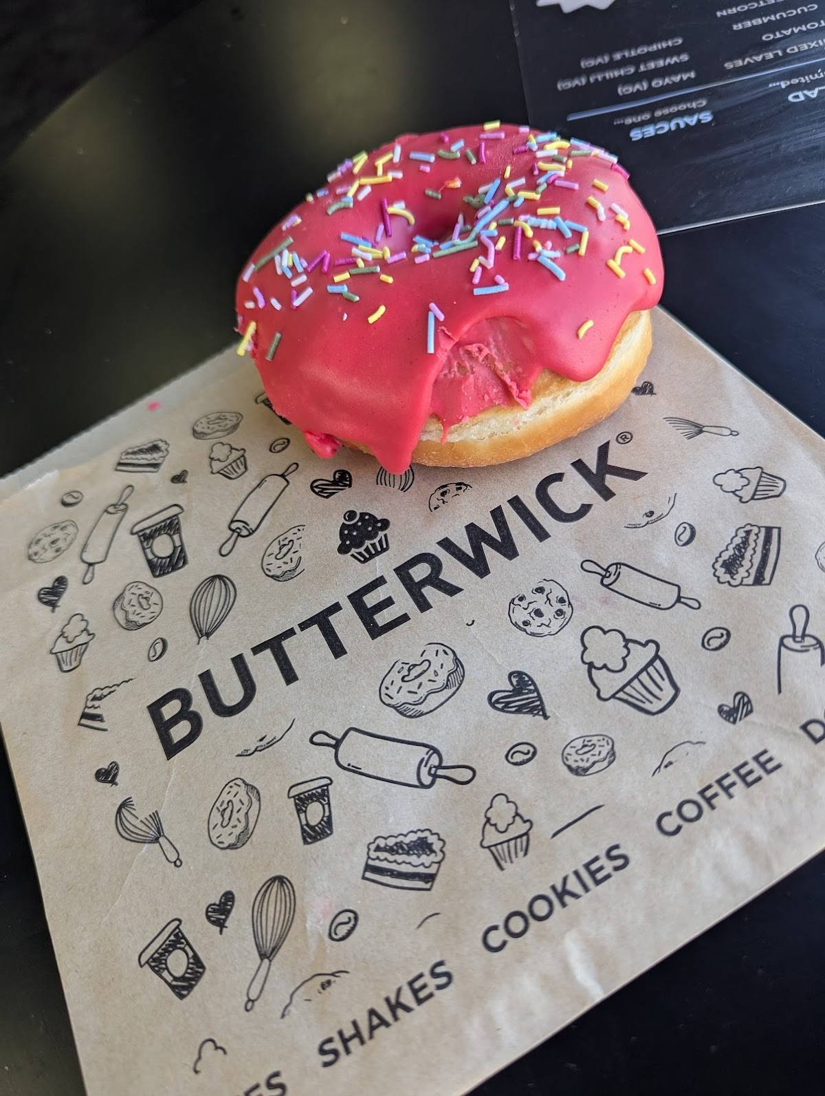 Menu at Butterwick Bakery, Northampton