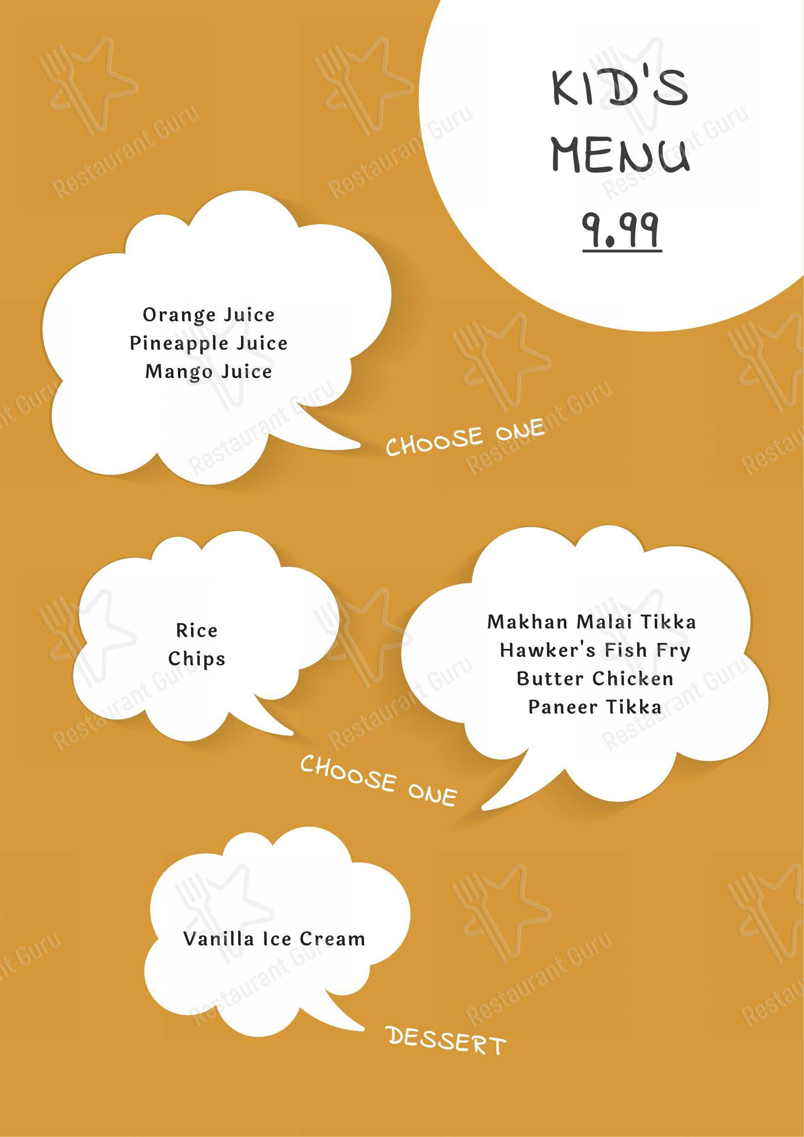 Menu at Chakh Dhoom - Authentic Indian Street Food Newcastle restaurant ...