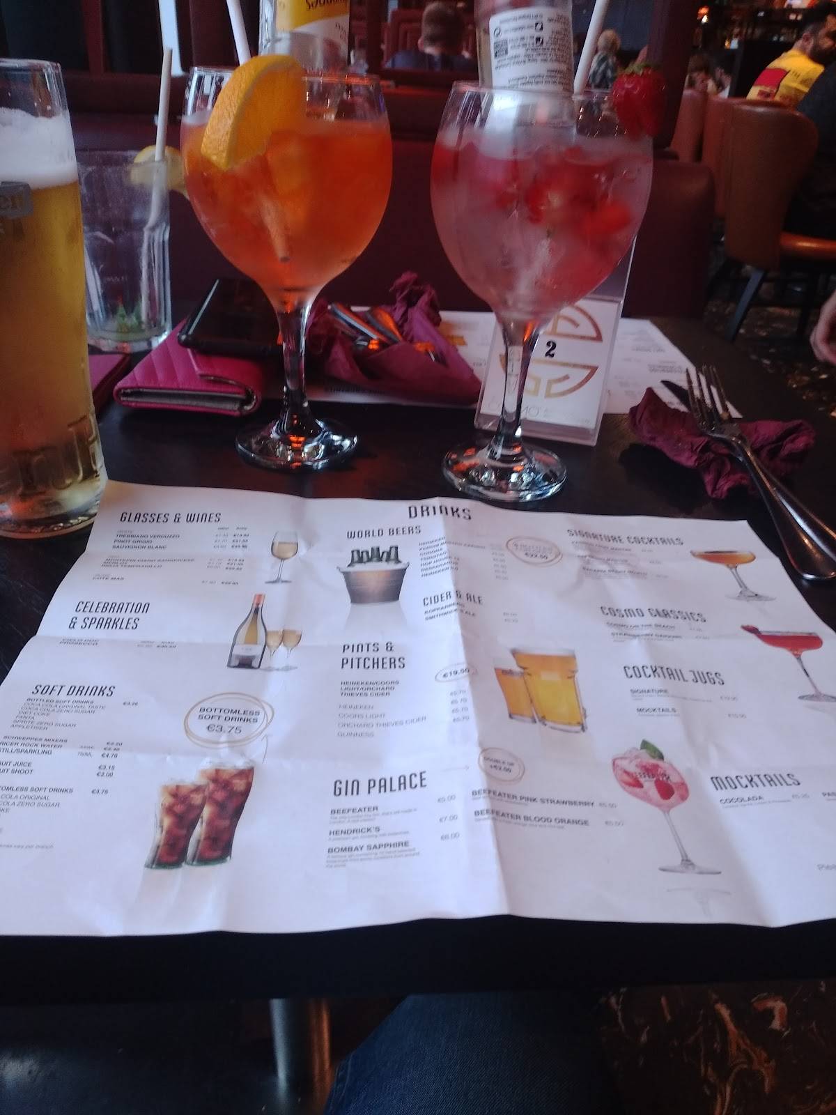 Menu at COSMO All You Can Eat World Buffet Restaurant Dublin, Dublin, 2 ...