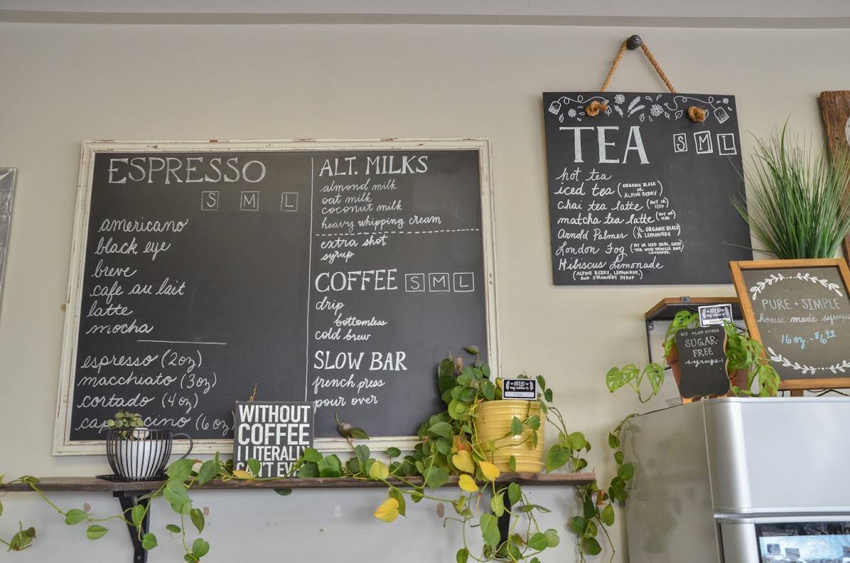 Menu at Brew Haha Coffeehouse cafe, Overland Park, Mastin St