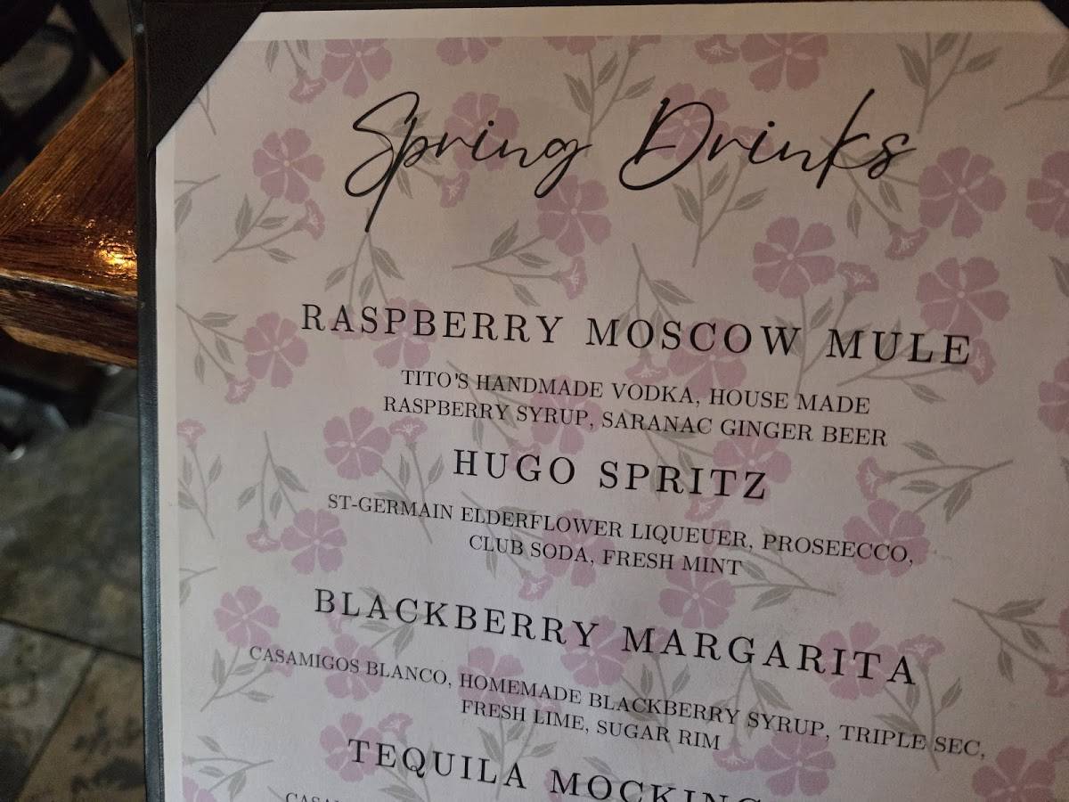 Menu at Cafe CaNole Bakery & Restaurant, New Hartford, 1 Campion Rd