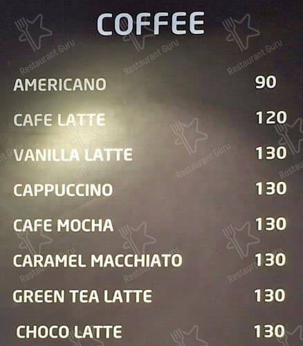 Menu at Cafe Berry, Cebu City, Central Bloc