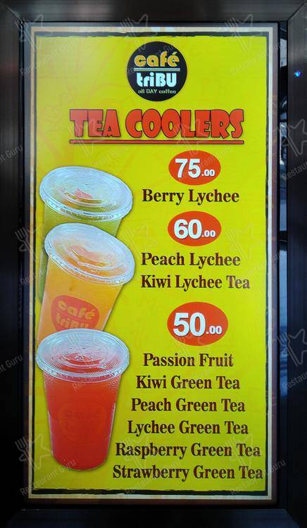 Menu at Cafe Tribu, Quezon City, Unit 105 15th Avenue