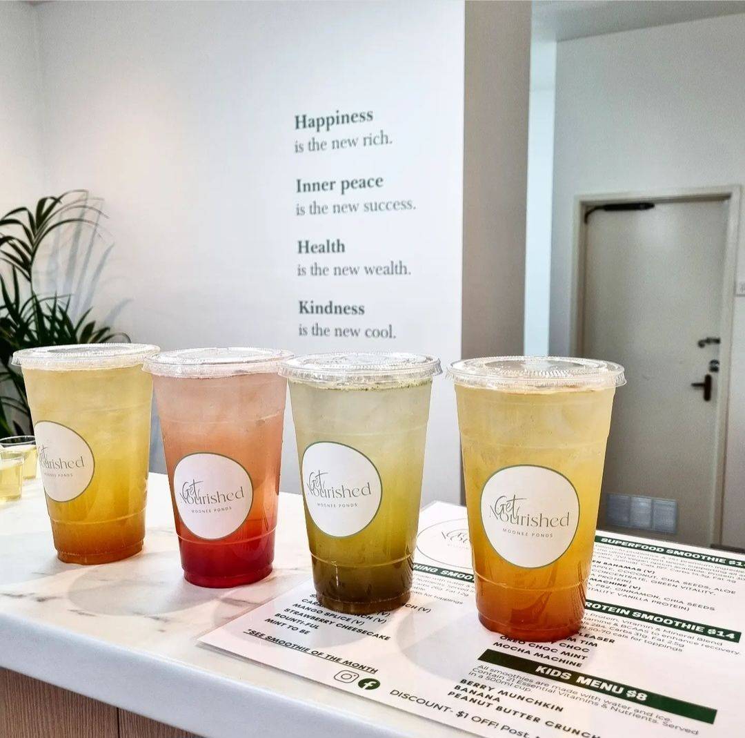Menu at Get Nourished Moonee Ponds cafe, Moonee Ponds